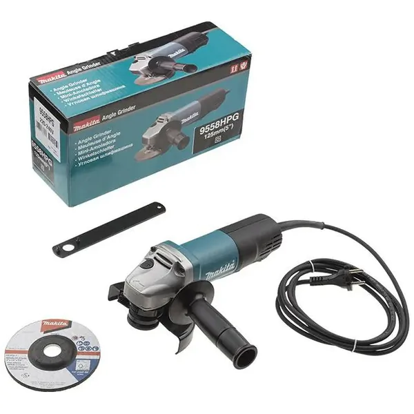 Угловая шлифовальная машина Makita 9558HPG купить в интернет-магазине ...