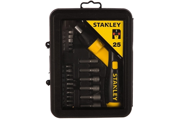 Отвертка наборная Stanley 22 предм 0-63-022 — купить по низкой цене в ...